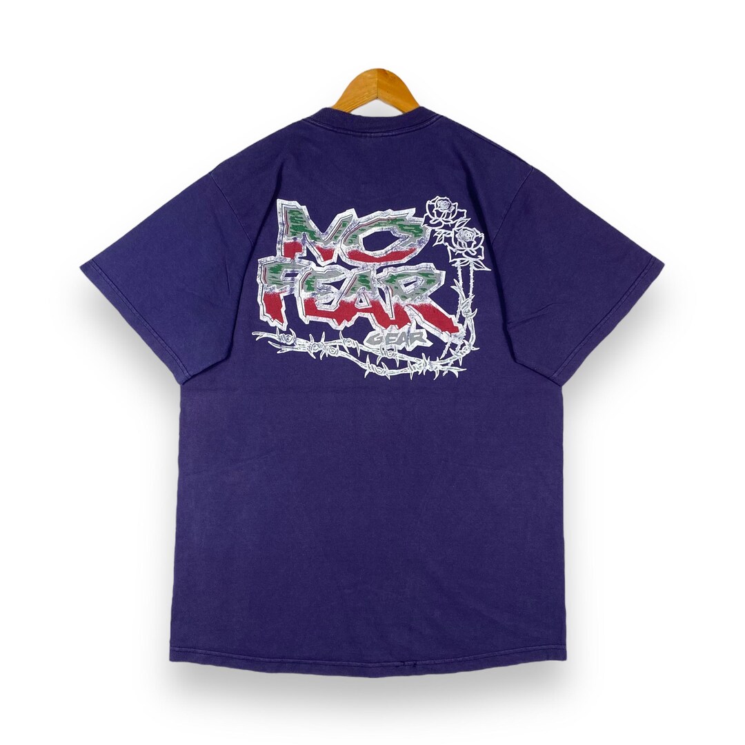 Vintage 90s NO FEAR GEAR Graphic Tee - Large Size - Etsy