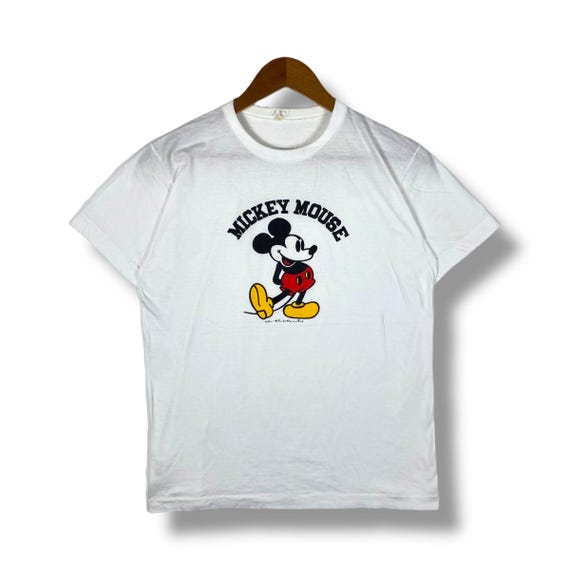 Rare!! Vintage 80's MICKEY MOUSE Walt Disney Graphic … - Gem