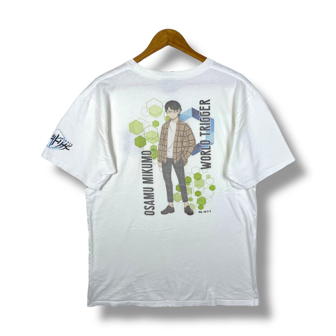 Rare!! WORLD TRIGGER Osamu Mikumo Anime Graphic Tee Shirt Free Size - Etsy
