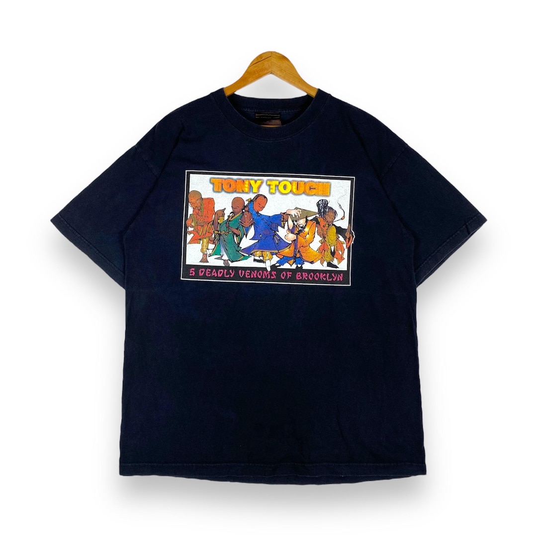 Vintage 90s Tony Touch Rap Tee - 5 Deadly Venoms of Brooklyn (XL) - Etsy