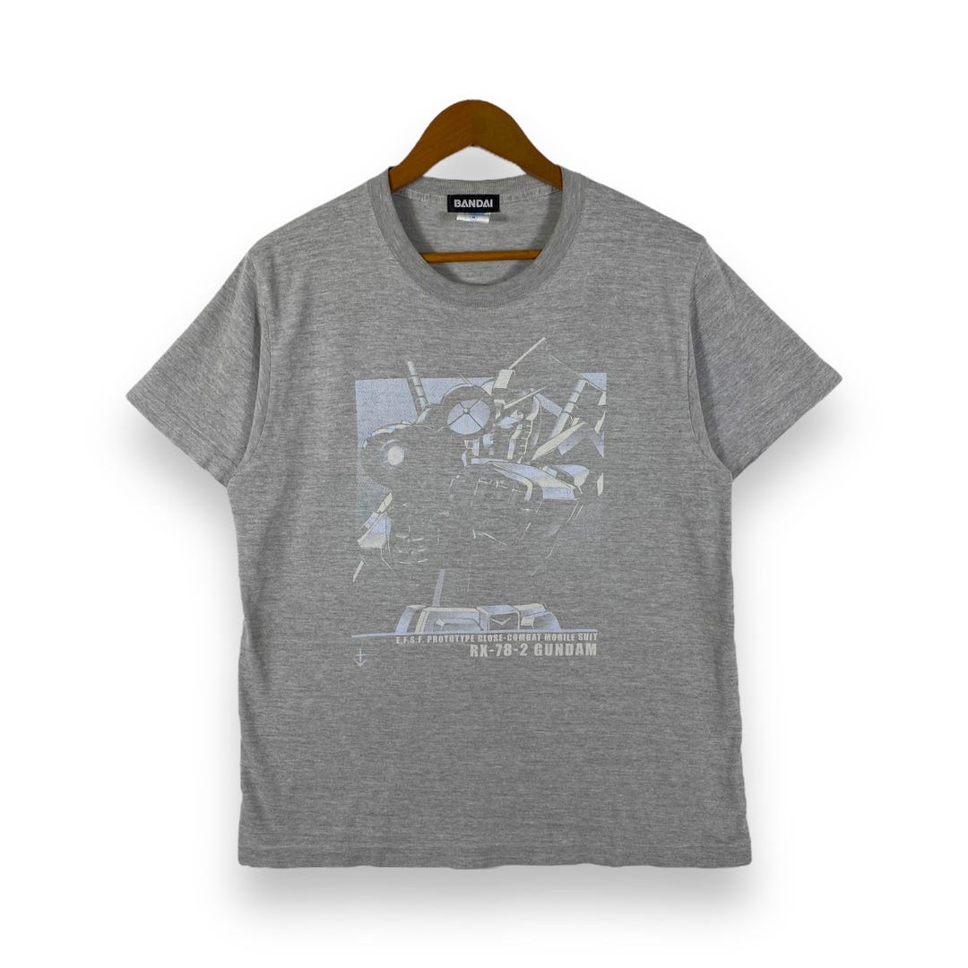Rare!! MOBILE SUIT GUNDAM Rx-78-2 Anime Mecha Bandai Tee Shirt Medium ...