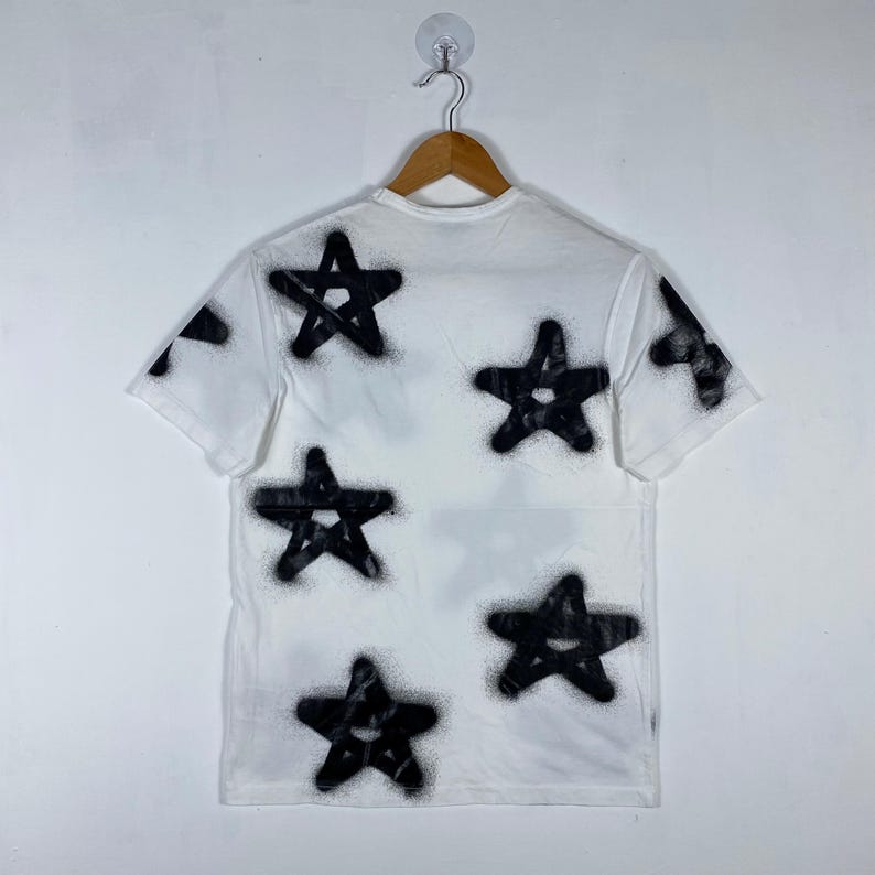 ACNE STUDIOS Eddy Star Graphic Tee - Sweden Luxury Fashion (small) - Etsy