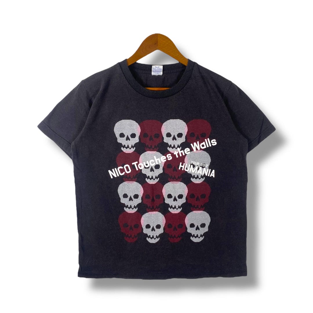 Rare!! NICO Touches the Wall Humania Tour 2012 Japanese Band Tee Shirt ...