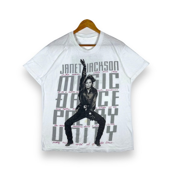 Rare!! Vintage 90's JANET JACKSON Rhythm Nation World… - Gem