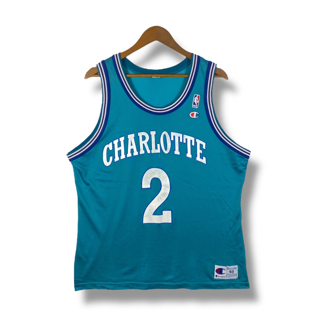 Rare!! Vintage 90's CHAMPION LARRY JOHNSON Jersey Size 48 - Etsy