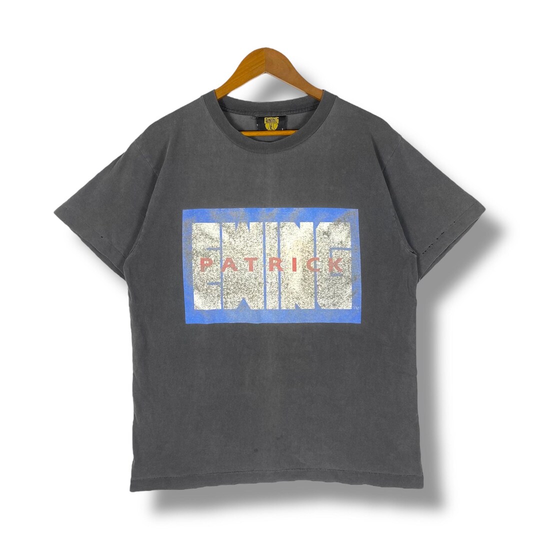 Rare!! Vintage 90's PATRICK EWING Graphic Faded Tee Shirt Large Size - Etsy