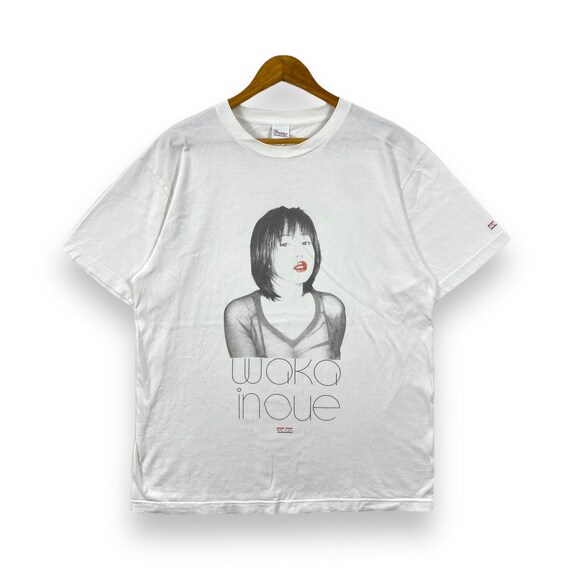 Rare!! Vintage WAKA INOUE Sabran Magazine Photo Tee S… - Gem