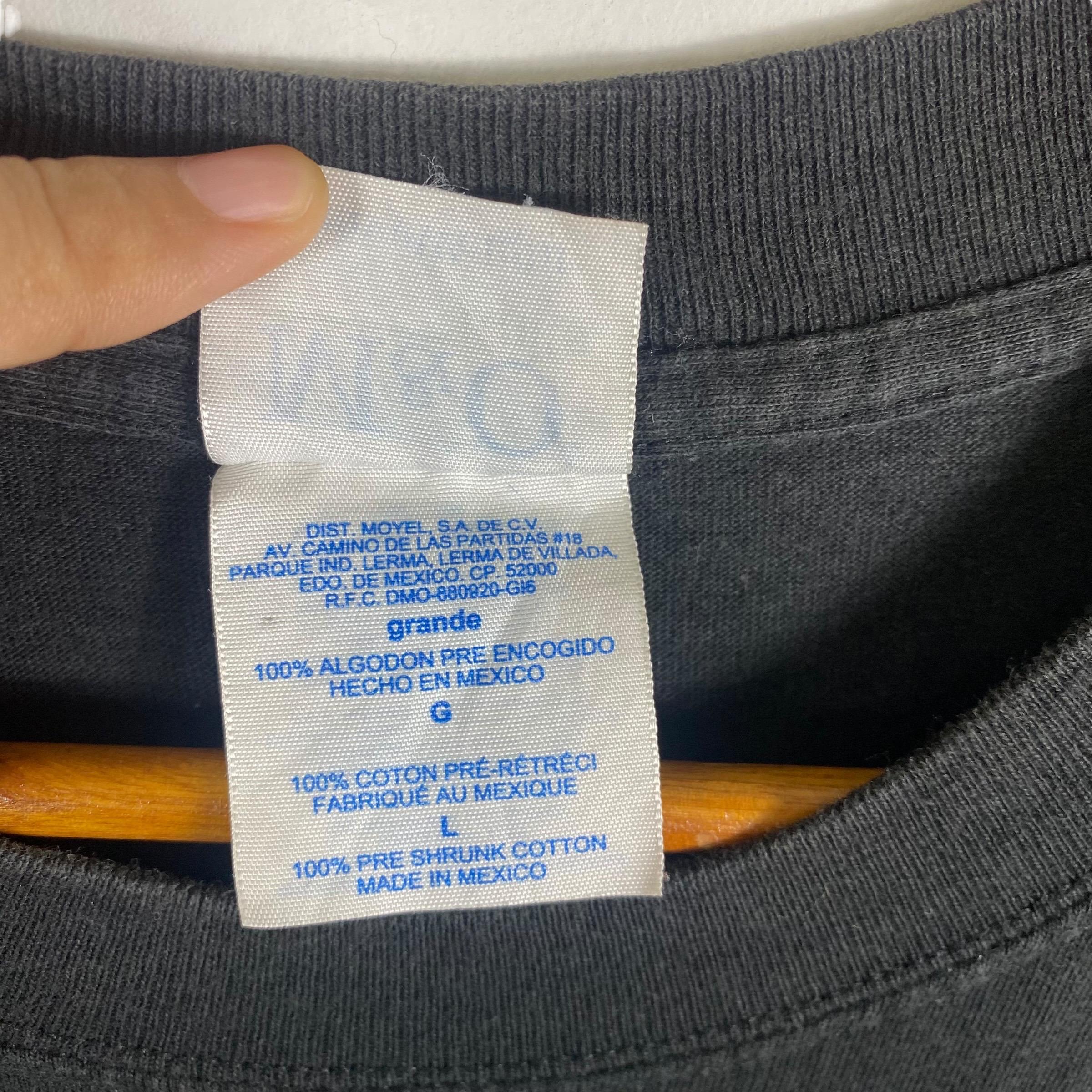 Rare!! Vintage 00's NIRVANA Smiley Face Grunge Band Tee Shirt Large ...