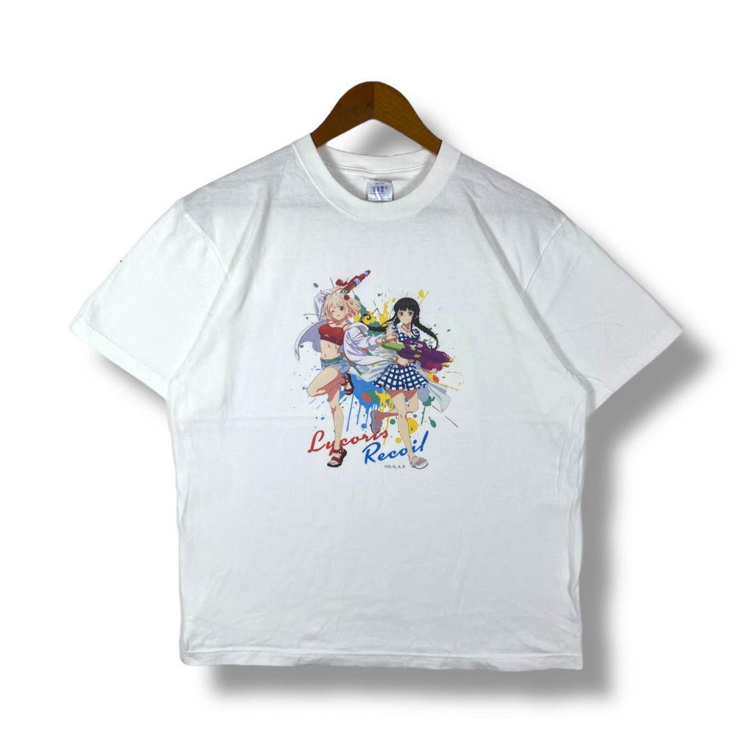 Rare!! LYCORIS RECOIL Summer Splash Sensoku & Takina Tee Shirt Large ...
