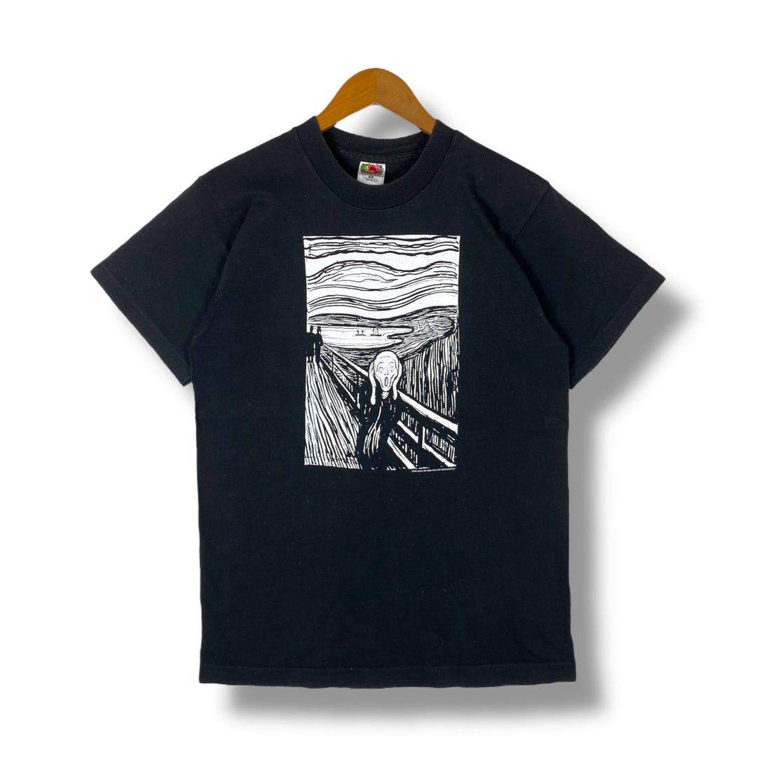 Rare!! Vintage 90's THE SCREAM Edvard Munch 1893 Artwork Fotofolio Art ...