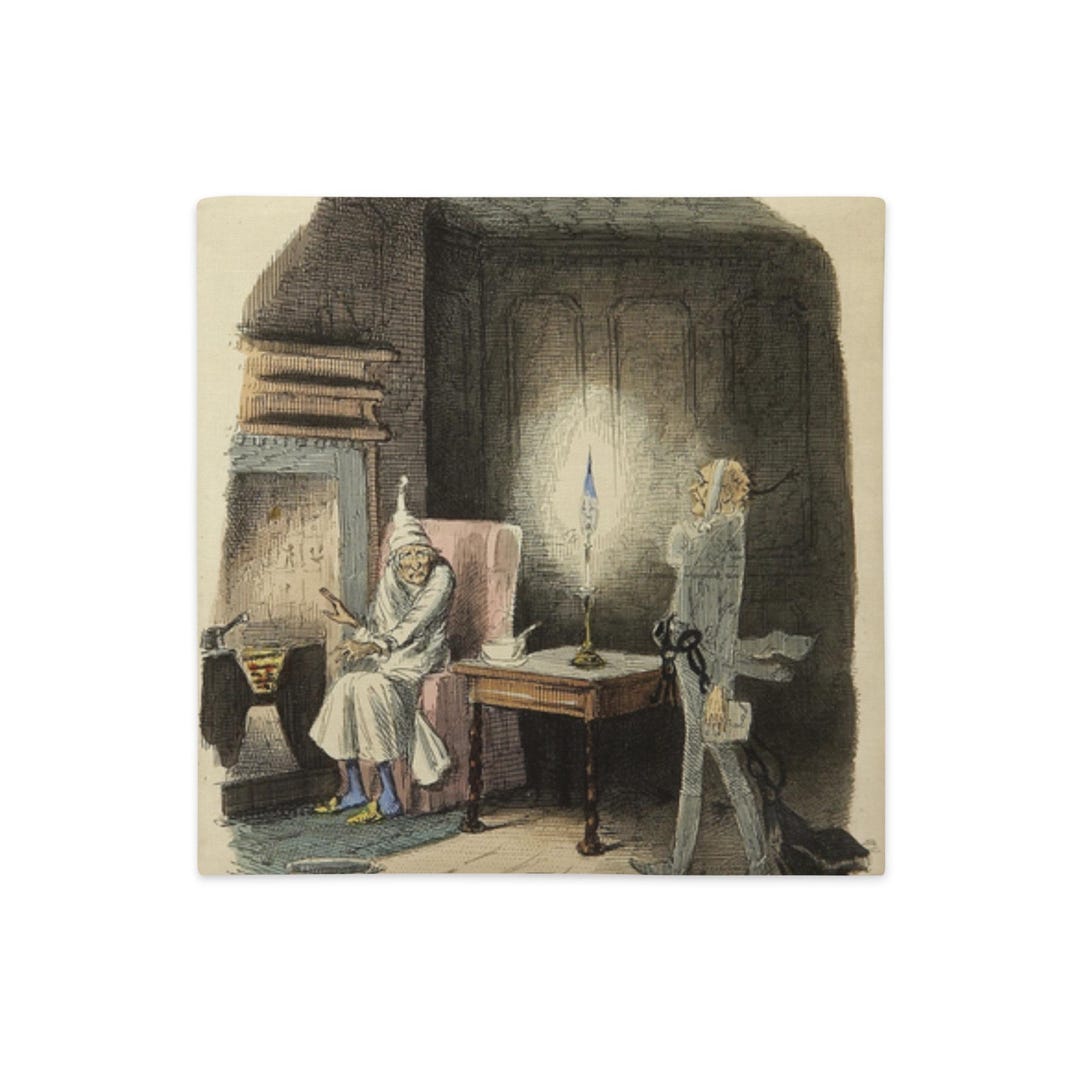 A Christmas Carol Marley's Ghost Premium Pillow Case FREE SHIPPING ...
