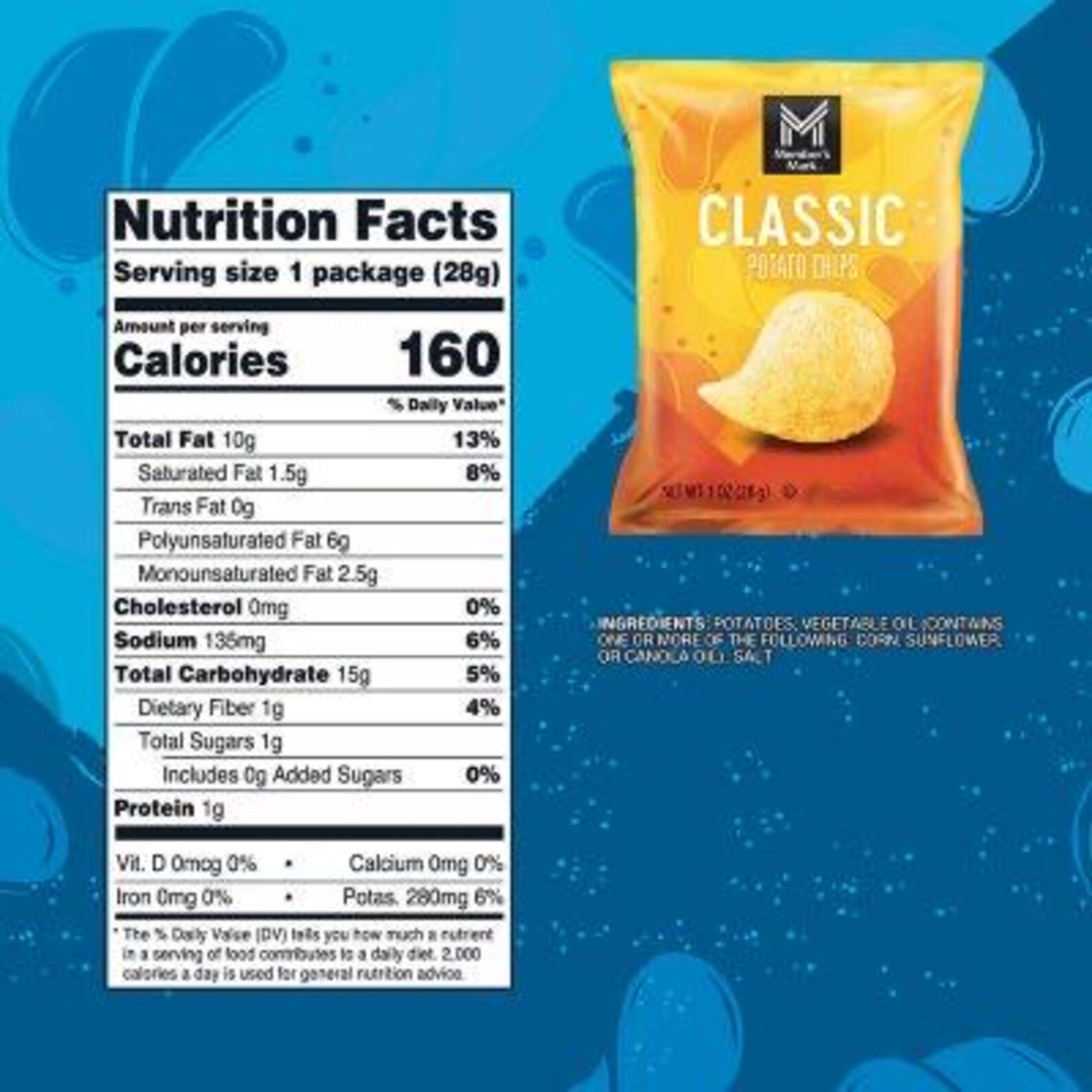 Member's Mark Variety Pack Potato Chips, 1 Oz., 42 Pk. - Etsy