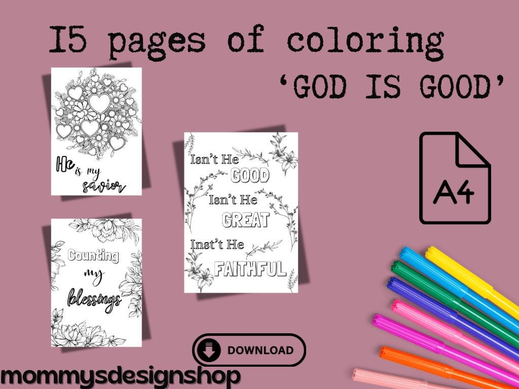 Coloring Faith | Bible Quotes Coloring | Christian Coloring Adults ...