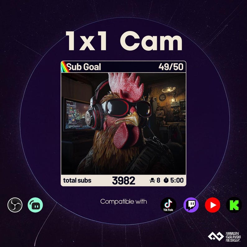 ARC Camera Overlays BUNDLE | Twitch, Youtube, Kick | Extraction ...