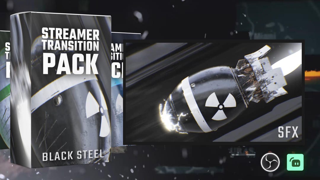 Stream Nuke Transition | Black| Call of Duty Transition | Black Ops 6 ...