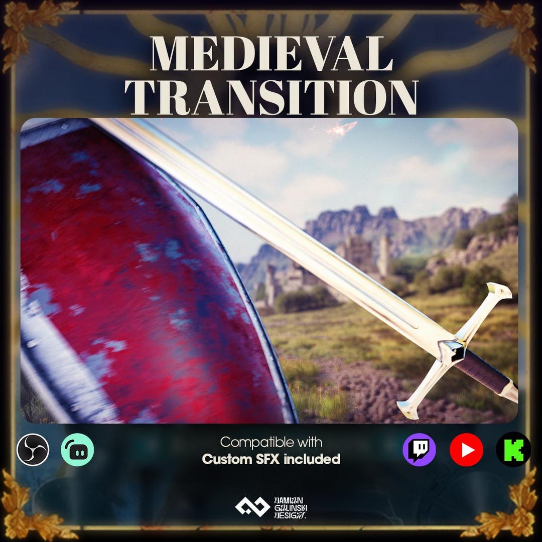 Medieval/fantasy Stream Transition - Etsy