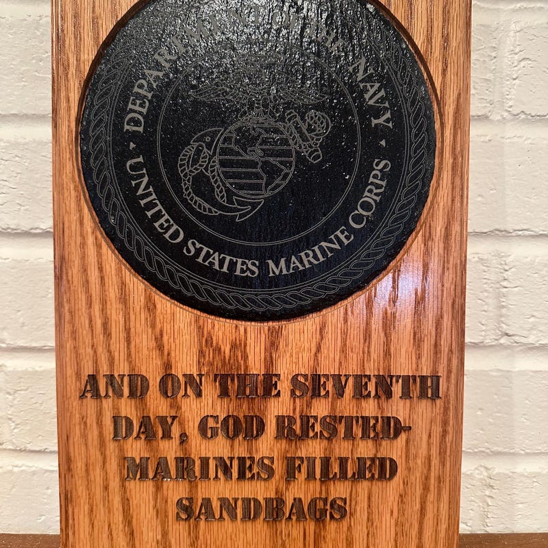 Usmc Plaques - Etsy
