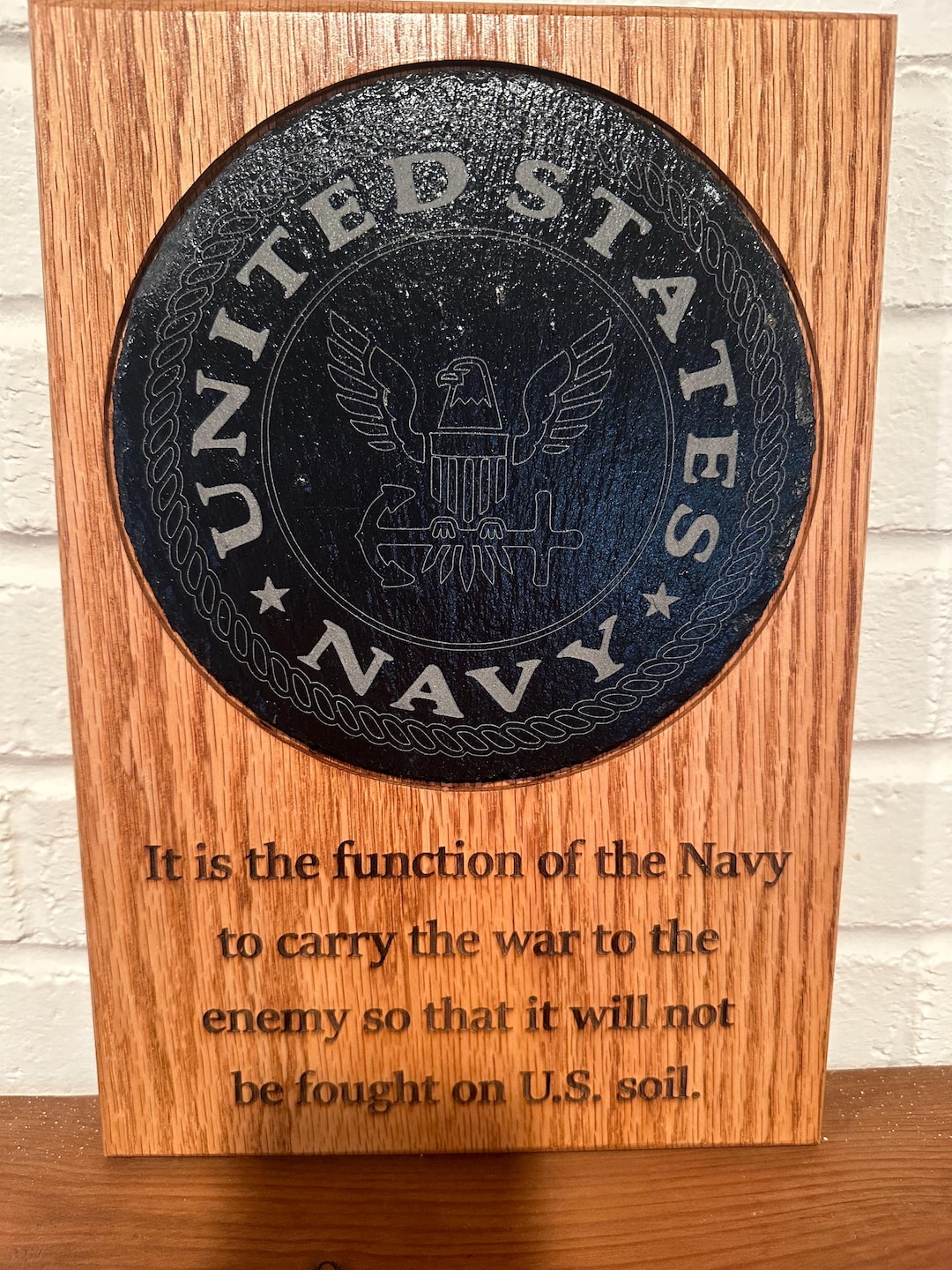 US Navy Plaque - Etsy