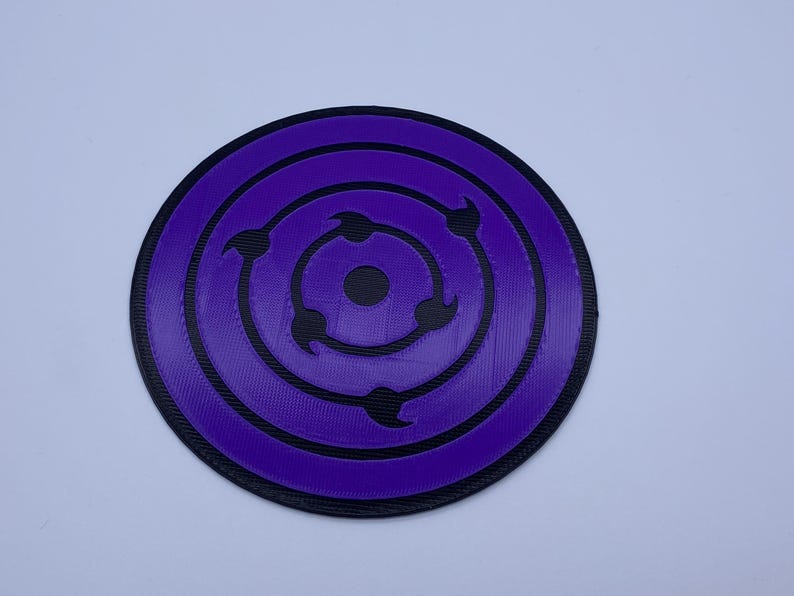 Naruto Inspired Sasuke Rinnegan Eye Bookmark - Etsy