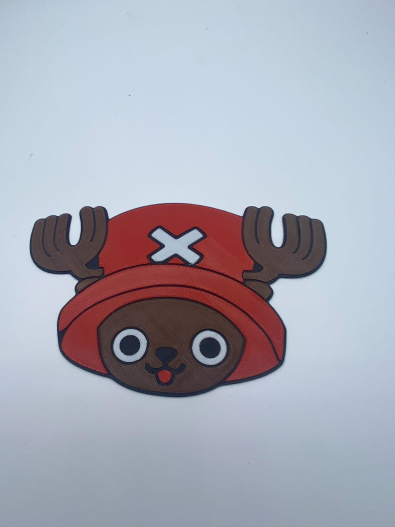 One Piece Inspired Chopper Chibi Head Anime Bookmark - Etsy