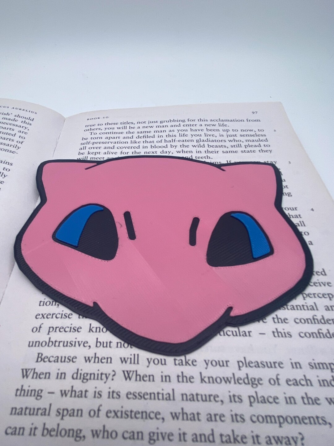 Pokemon Inspired Mew Anime Bookmark - Etsy UK