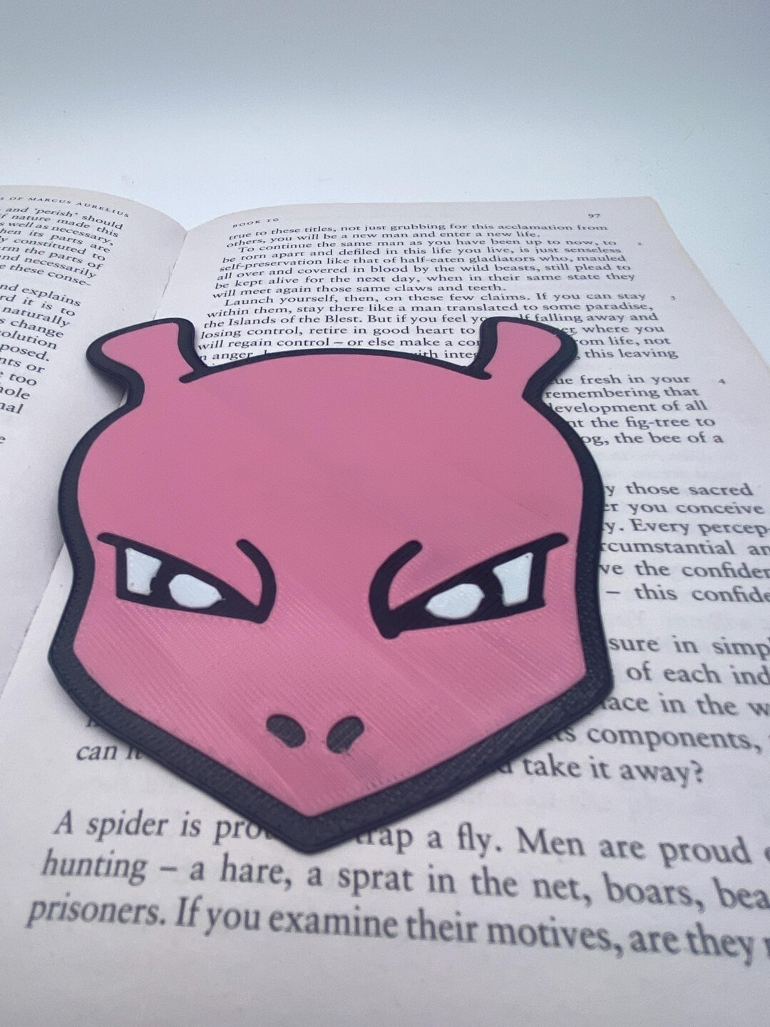 Pokemon Inspired Mewtwo Anime Bookmark - Etsy UK