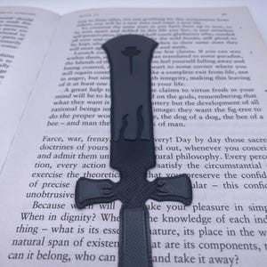 Black Clover Inspired Demon Destroyer Sword Bookmark - Etsy
