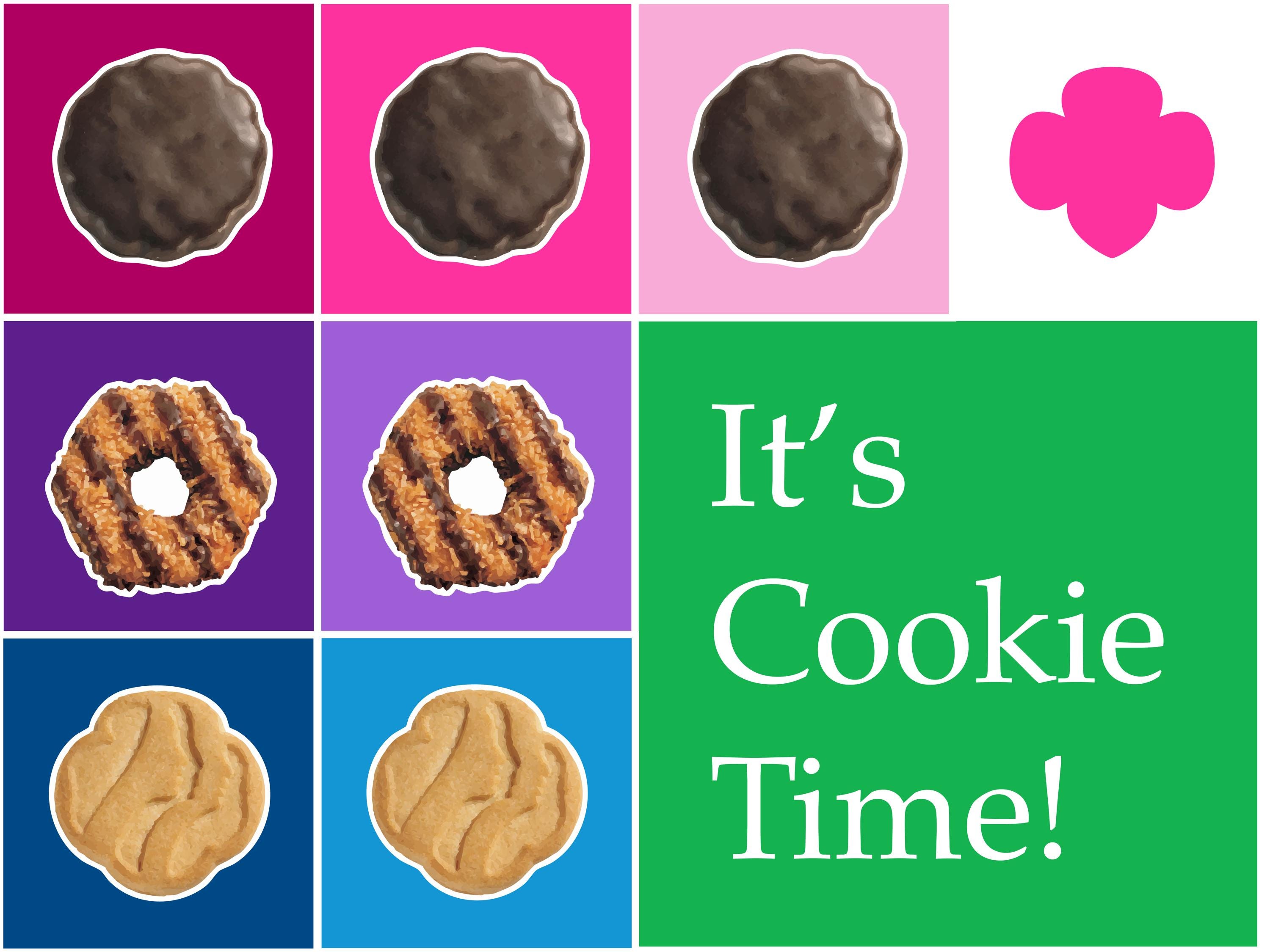 Girl Scout Cookie Booth Stand Sign (18x24") - Girl Scout Cookies 2025 ...