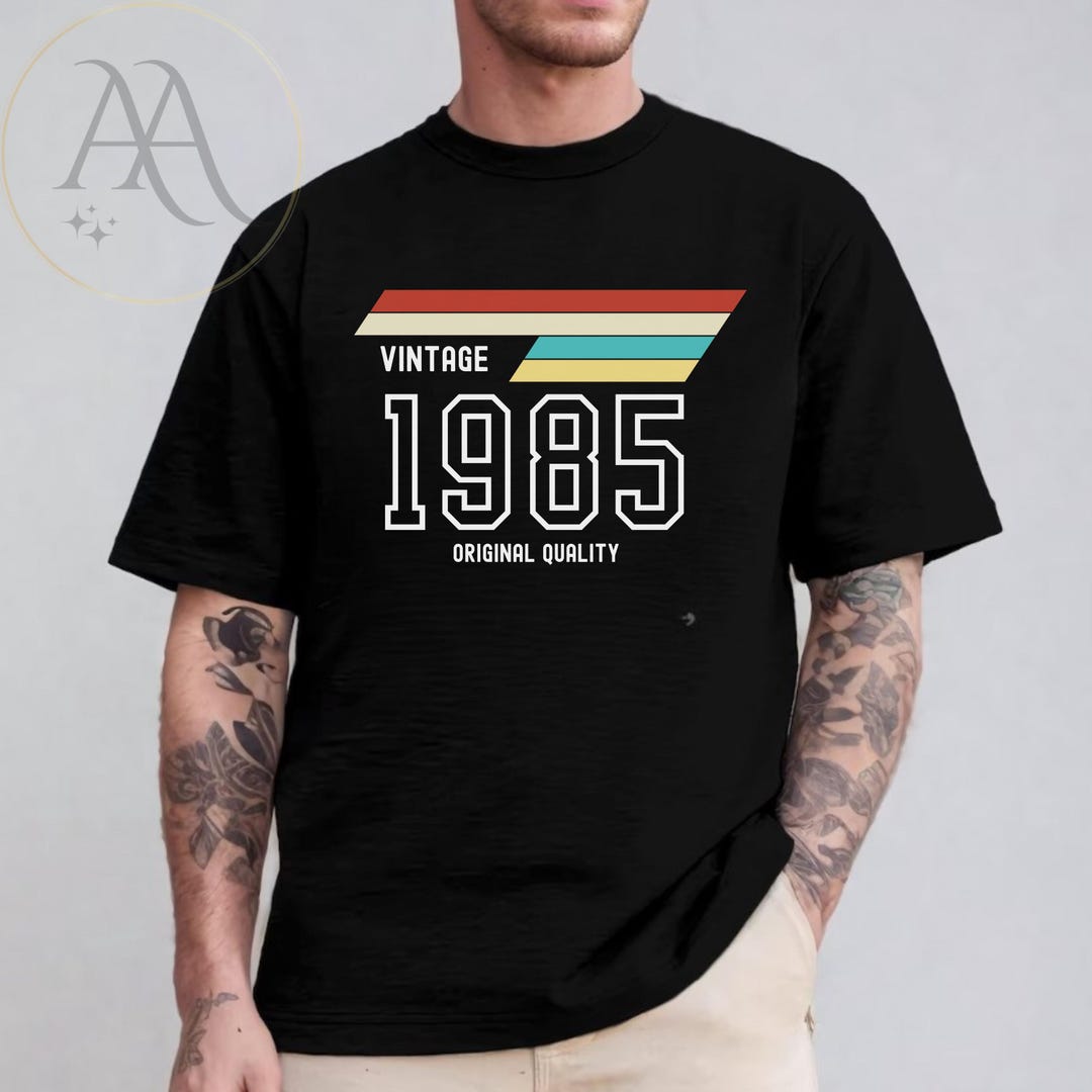 Custom Birthday Shirt, Vintage 1985 Shirt, 40th Birthday Shirt, 40th ...