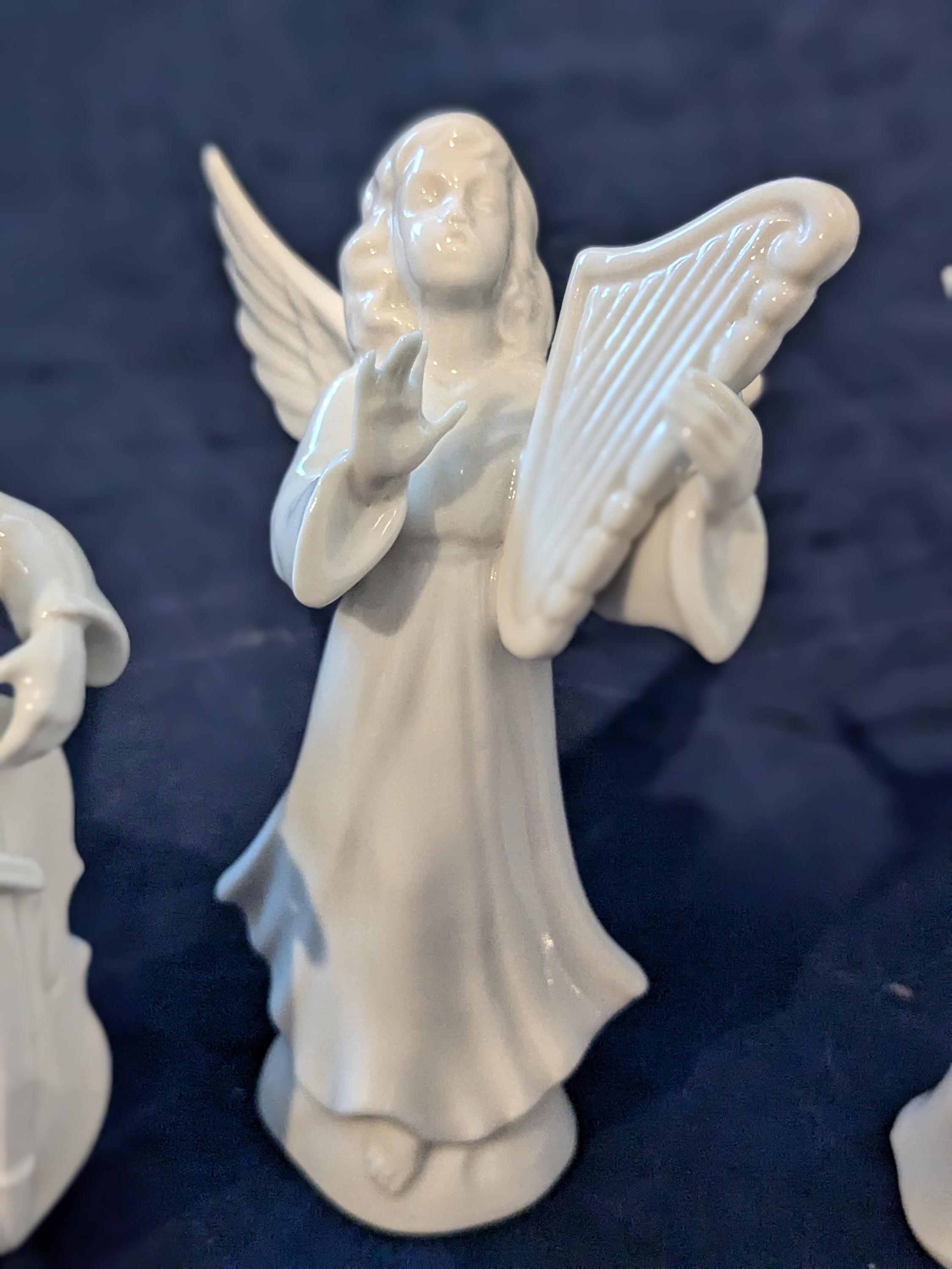 Dresden Musical Angels Set of 5 - Etsy