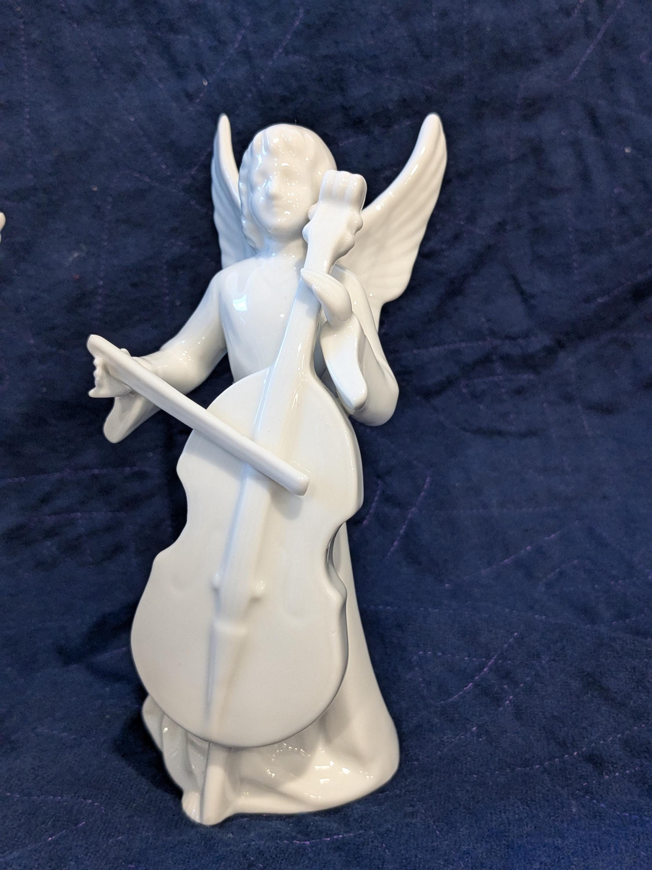 Dresden Musical Angels Set of 5 - Etsy