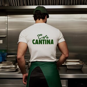 Restaurant Uniform Mockup, Chef Mockup, T-shirt Mockup, Cooking Tshirt ...
