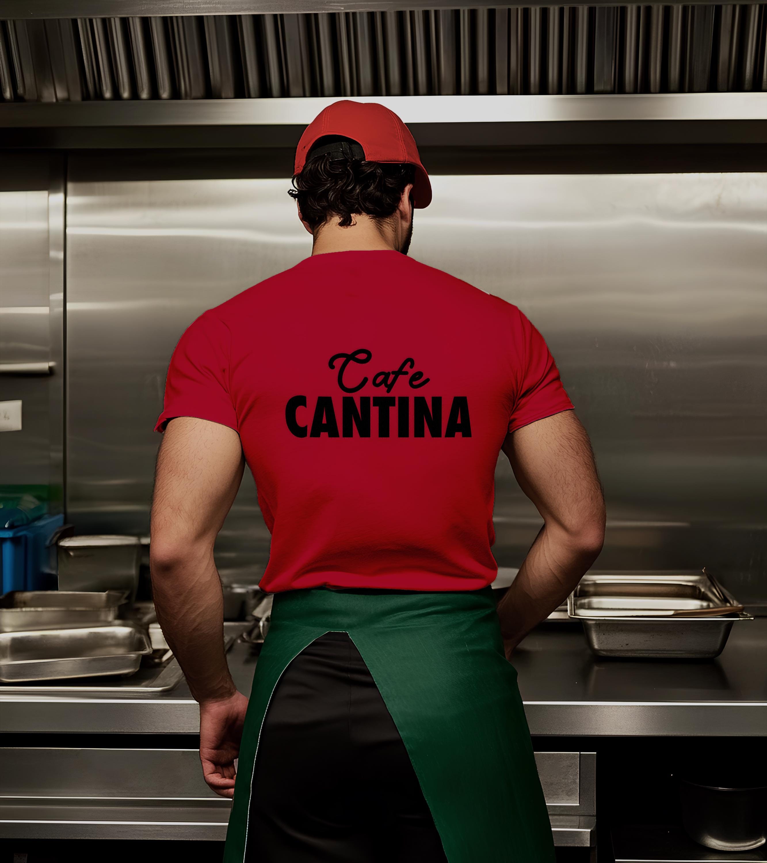 Restaurant Uniform Mockup, Chef Mockup, T-shirt Mockup, Cooking Tshirt ...