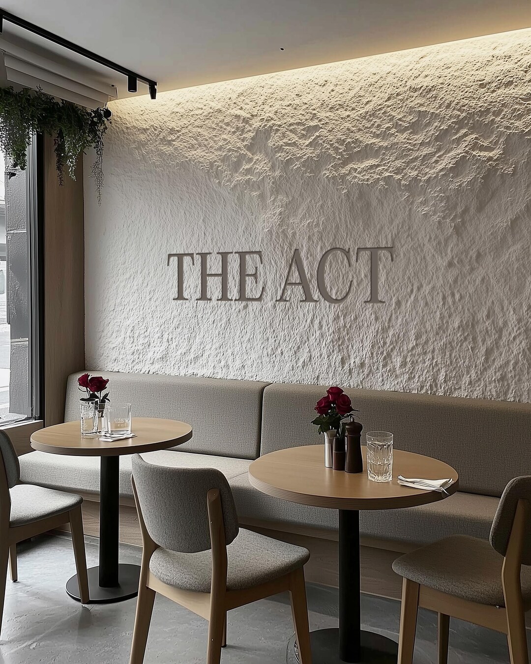 Embossed Sign Mockup, Signage Mockup, Logo Minimalist Mockup, Elegant ...