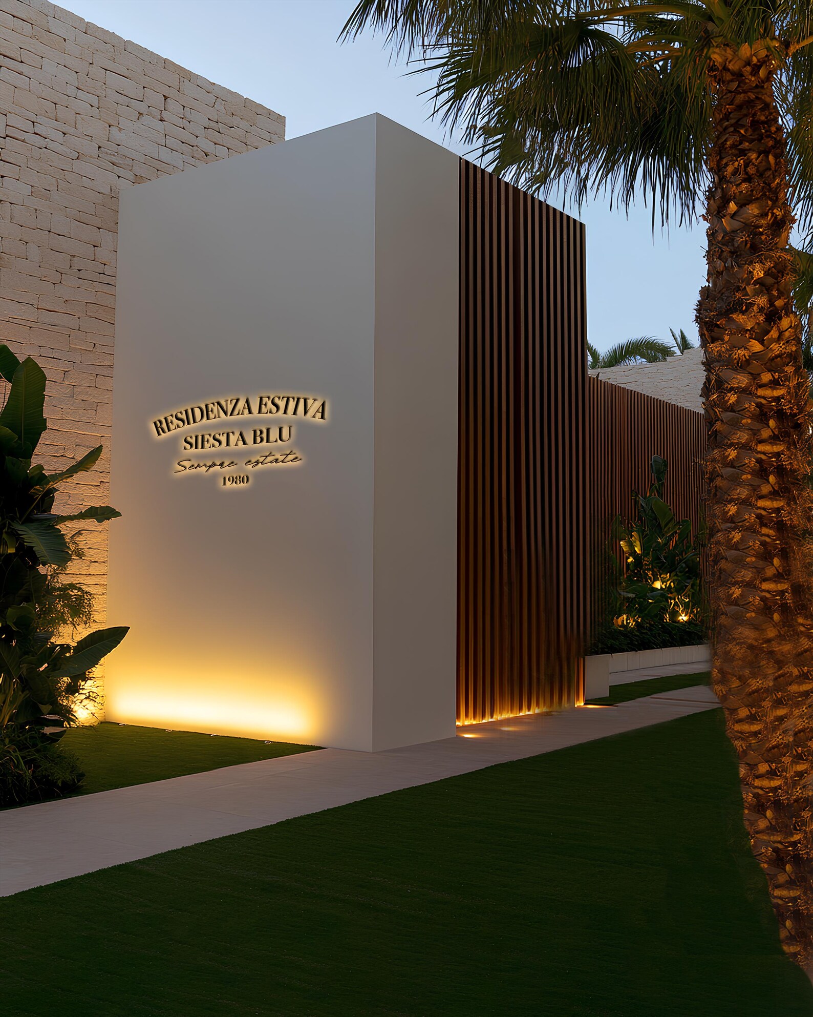 Outdoor Logo Mockup, Logo Sign Mockup, Hotel Mockup, Signage Mockup ...