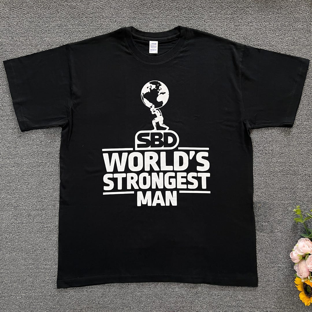 WORLDS STRONGEST MAN Replica 2020 T-shirt No Back - 3XL-4XL- Wsm ...