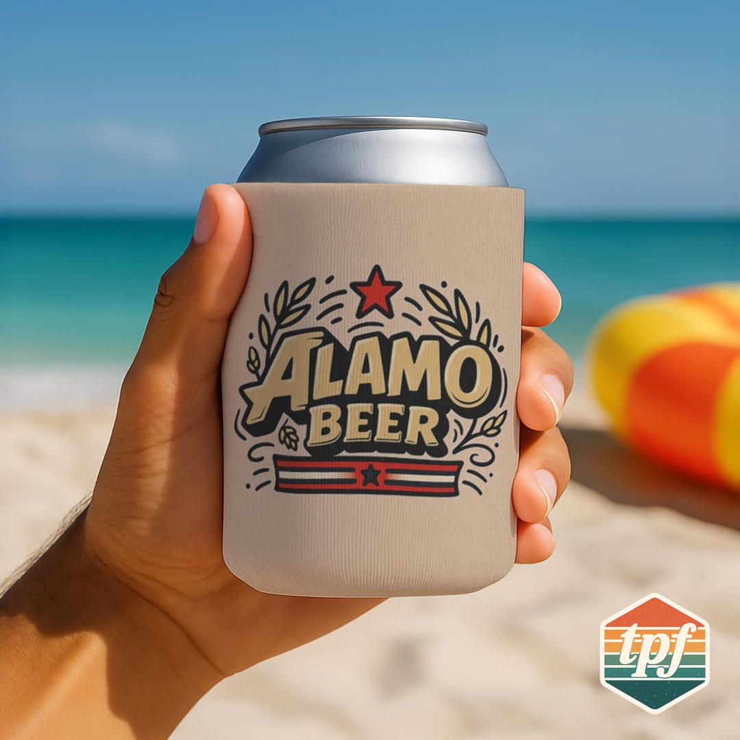 King of the Hill "alamo" Inspired Can Cooler, Pop Culture Beer Cozy ...