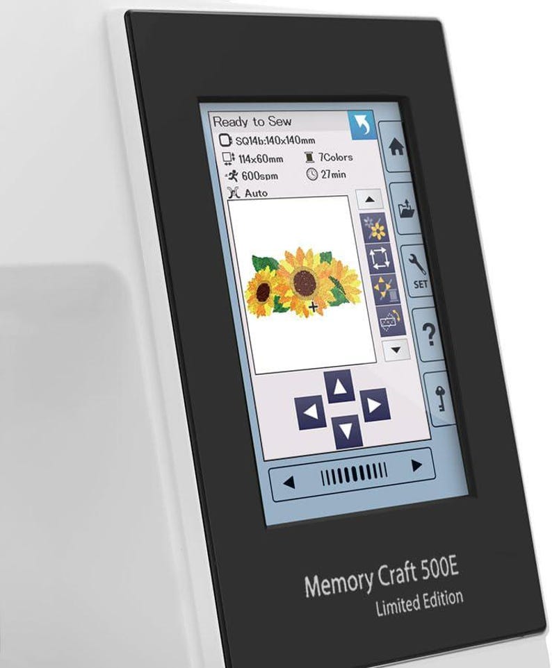 Janome Memory Craft 500e Limited Edition Embroidery Machine Bundle - Etsy