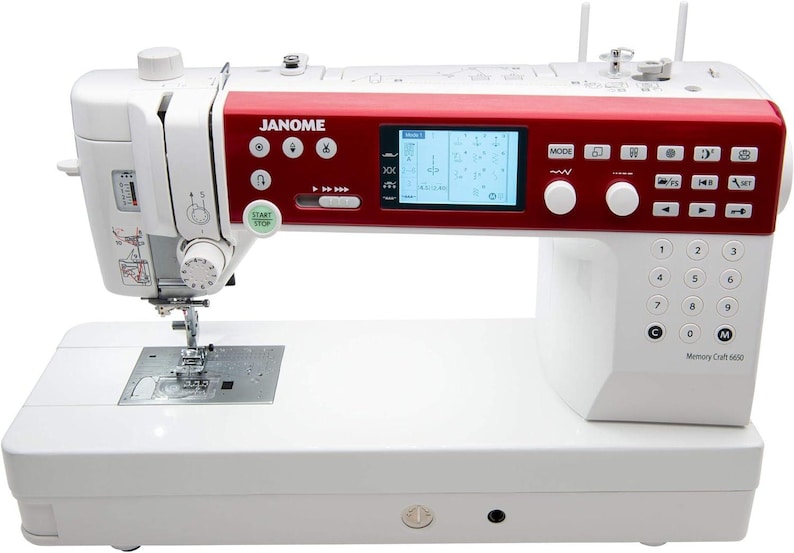 Janome MC6650 Sewing and Quilting Machine Bundle - Etsy