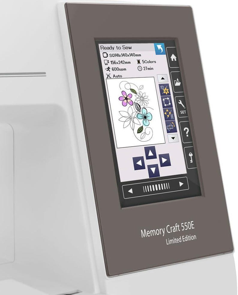 Janome Memory Craft 550E LE Embroidery Machine - Etsy