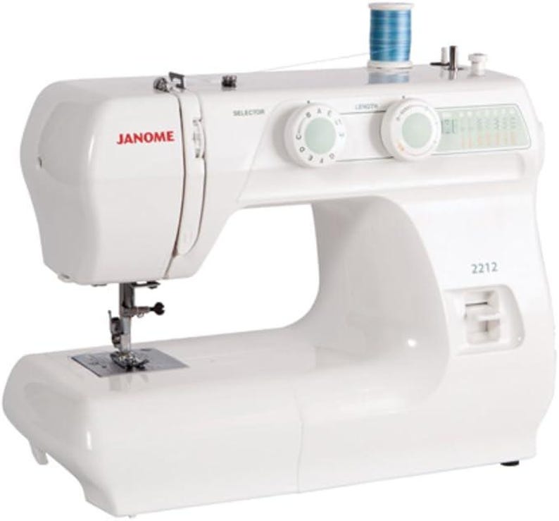 Janome 2212 Front-loading Sewing Machine With 12 Built-in Stitches - Etsy