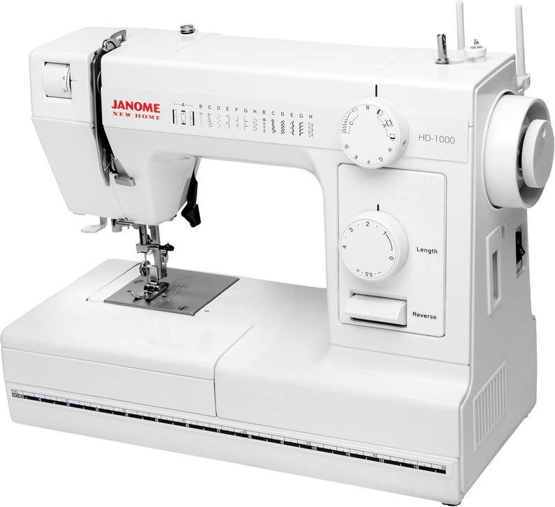 Janome HD1000 Heavy-duty Sewing Machine With 14 Built-in Stitches - Etsy