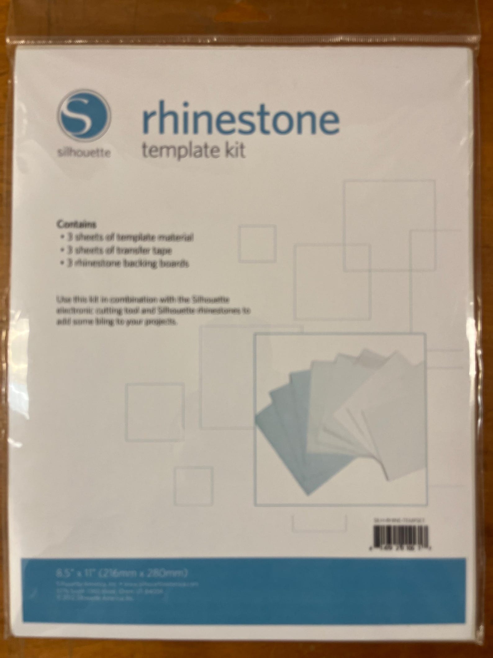 Silhouette Rhinestone Template Kit - Etsy