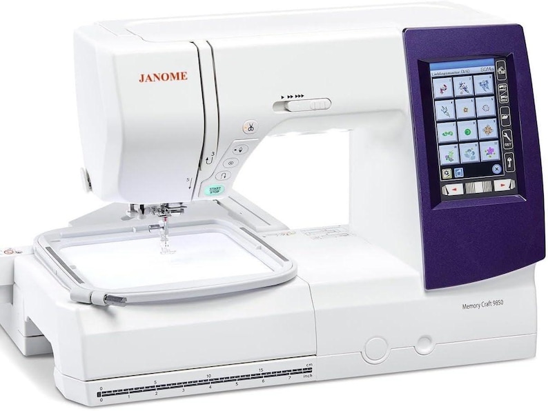 Janome Horizon Memory Craft 9850 Embroidery and Sewing Machine - Etsy