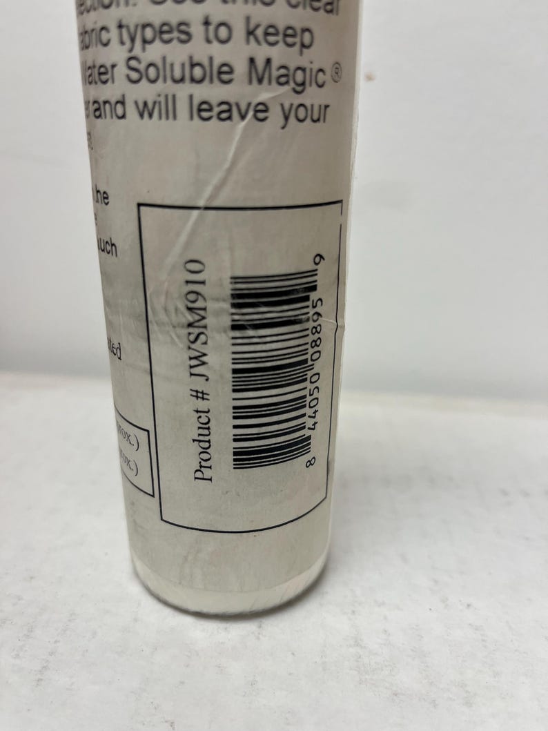 Janome Jenny Haskins Water Soluble Magic Topping Stabilizer (9"x10yds ...