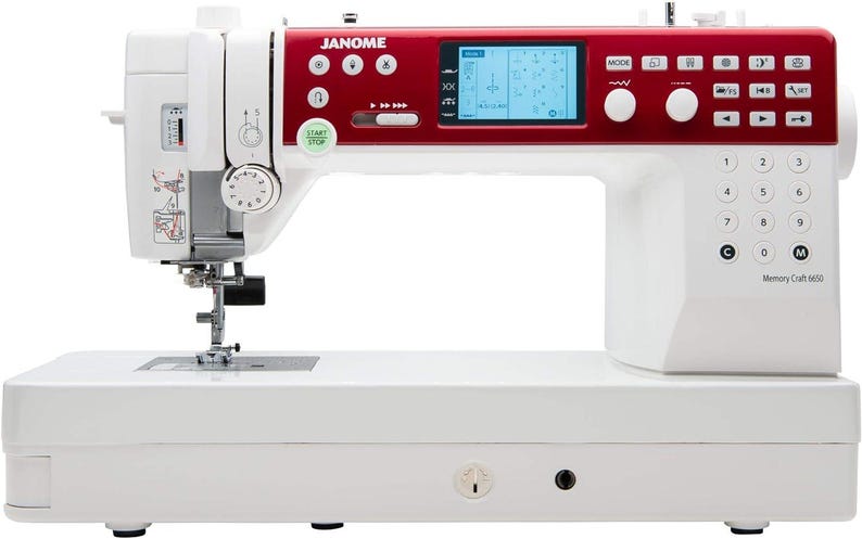 Janome MC6650 Sewing and Quilting Machine Bundle - Etsy