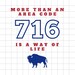 716 Area Code Buffalo Bills SVG PNG - Etsy