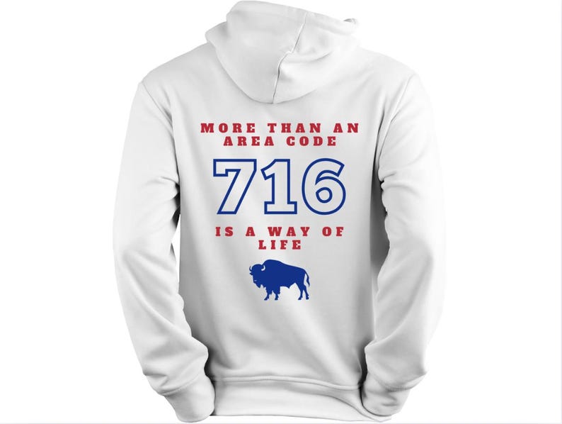 716 Area Code Buffalo Bills SVG PNG - Etsy