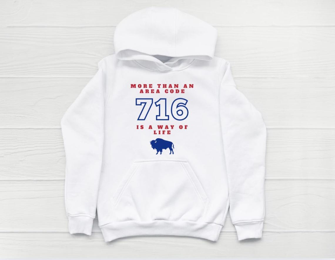 716 Area Code Buffalo Bills SVG PNG - Etsy