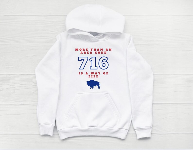 716 Area Code Buffalo Bills SVG PNG - Etsy